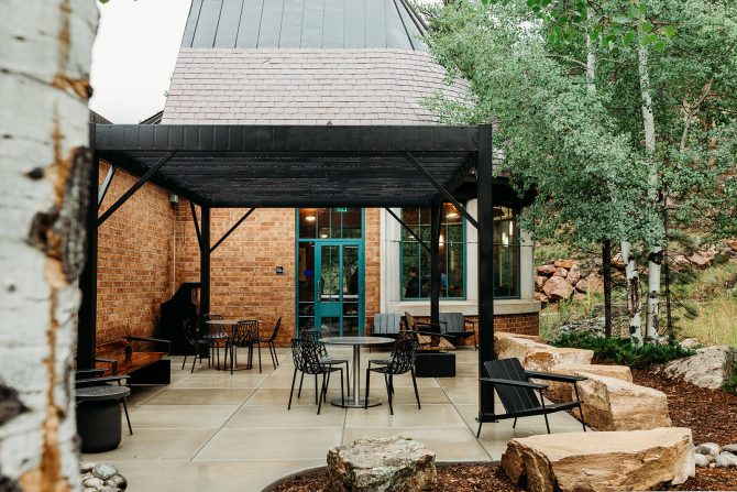 Thanks to Generous Donation, New Outdoor Area at Evergreen Library ...